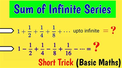 sum of infinite series basic maths tricks by gyandarshan dsssb maths questions youtube