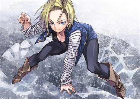 3840x2160px Free Download Hd Wallpaper Dragon Ball Z Android 18 Anime Girls Blonde Blue