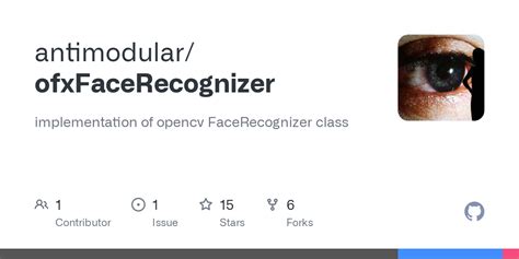 GitHub Antimodular OfxFaceRecognizer Implementation Of Opencv