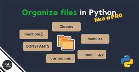 How To Organize Python Code