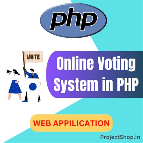 online voting system in php project shop