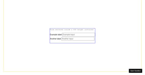 Bootstrap Center Align Card Codesandbox