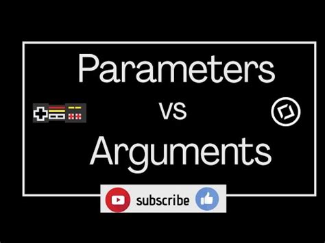 What Is Difference Between PARAMETER And ARGUMENT In2min YouTube
