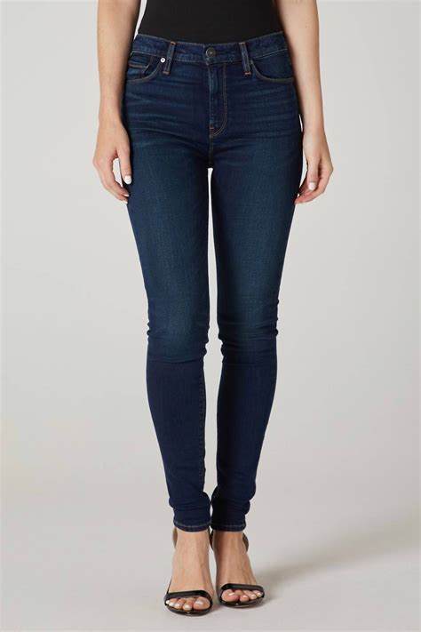 Buy Hudson Jeans Barbara High Waist Super Skinny Jean In Requiem Blue At 41 Off Editorialist
