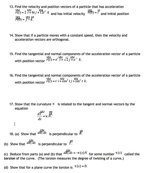 find the velocity and position vectors of a particle