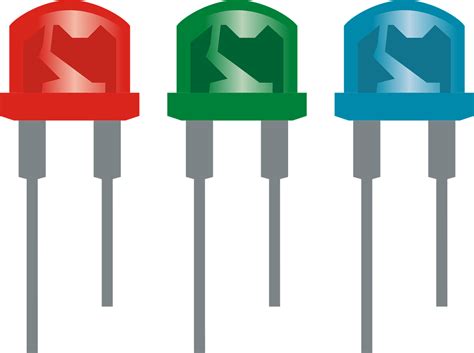 Rgb Led 8mm Free Vector Graphic On Pixabay