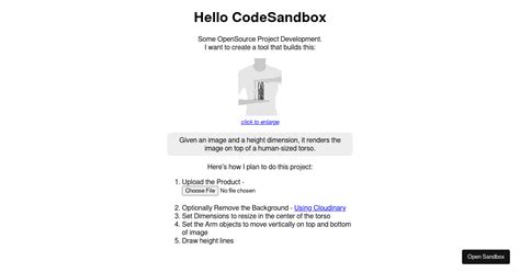 React Image Upload Preview Codesandbox