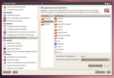 Graphical Ubuntu Configuration Tools