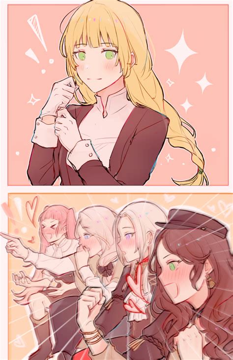 Edelgard Von Hresvelg Hilda Valentine Goneril Dorothea Arnault Ingrid Brandl Galatea And