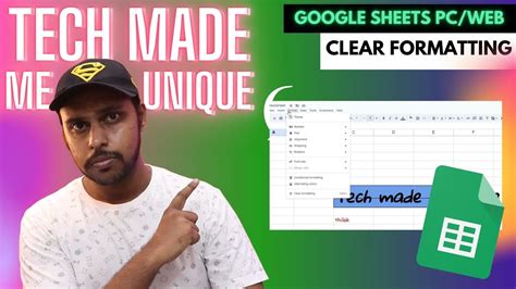 How To Clear Formatting In Google Sheets Clear Formatting In Google
