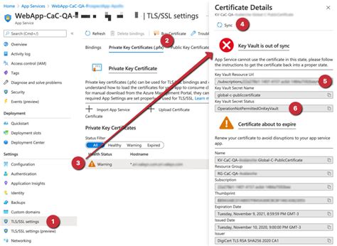 using managed public certificates with azure key vault and web apps techgenix hiswai