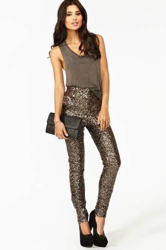 Raquel Daily Blog TREND ALERT SEQUIN TROUSERS SHORTS