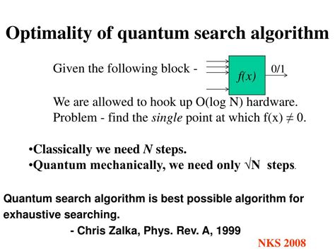 ppt can quantum search take place in nature lov k grover powerpoint presentation id 676492