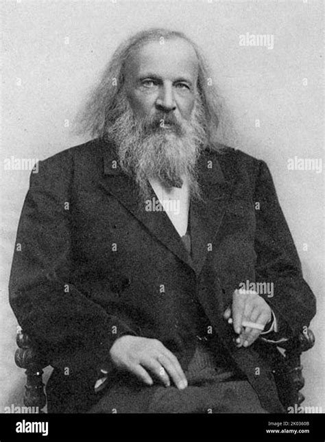 Dmitri Iwanowitsch Mendelejew 1834 1907 Russischer Chemiker Und