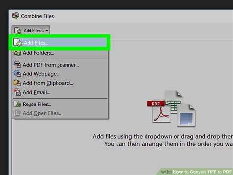 how to convert tiff to pdf 15 steps with pictures wikihow