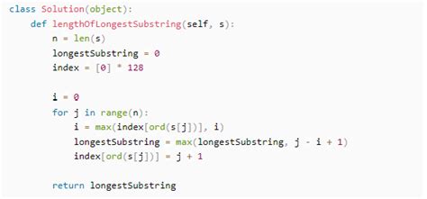 algorithms length of the longest substring without repeating characters ernbooks