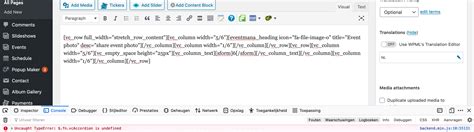 javascript uncaught type error after wordpress update to 5 5 3 and visual composer to 6 4 1