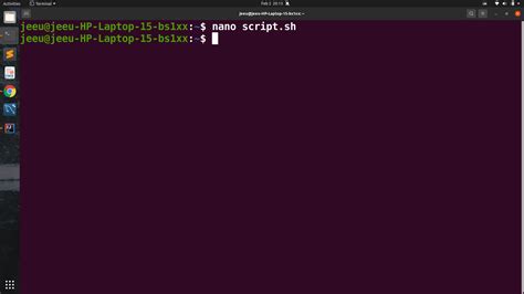 introduction to bash scripting