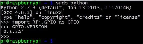 check python version raspberry pi raspberry