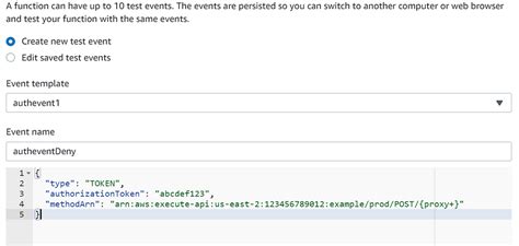 access control to aws resources using lambda authorizer function