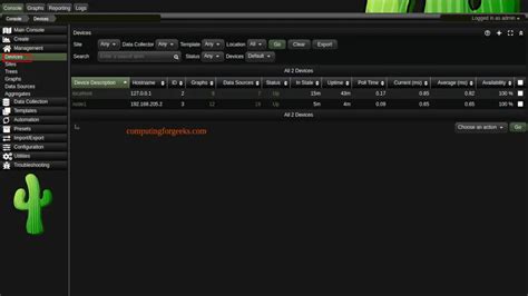 How To Install Cacti On Rocky Linux 9 AlmaLinux 9 ComputingForGeeks