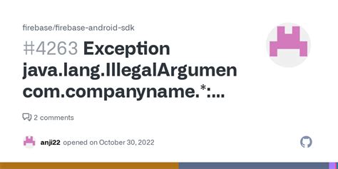 exception java lang illegalargumentexception panyname targeting s version 31 and