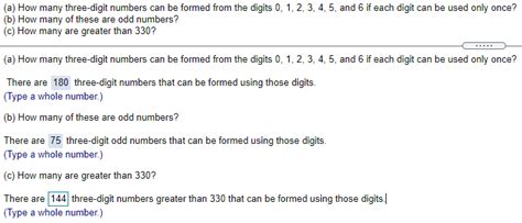 solved a how many three digit numbers can be formed from