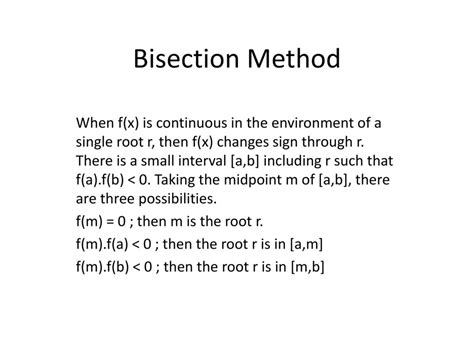 solution of nonlinear equations root finding problems ppt download