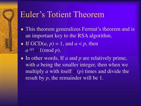 ppt fermat and euler s theorems powerpoint presentation free download id 324278