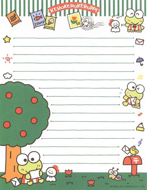 Hello Kitty Pen Pal Letters Cute Letters Note Writing Paper Note Paper Writing Papers