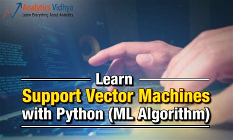 understanding support vector machine algorithm from examples along with code