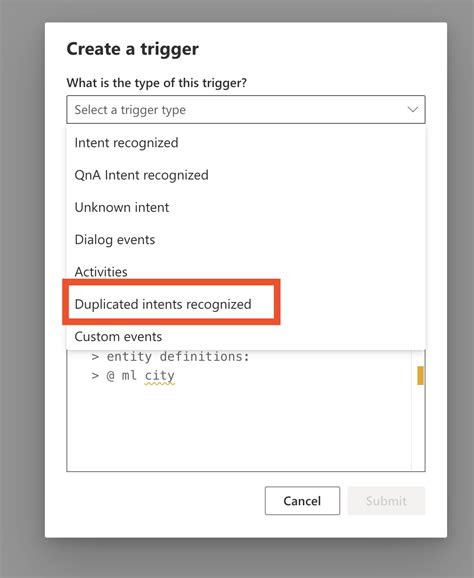 bot orchestrator unable to achieve disambiguation of common utterances present across multiple