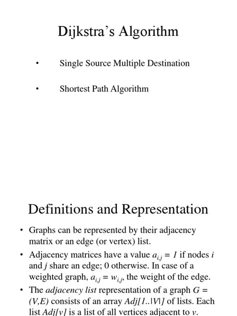 dijkstra demo pdf vertex graph theory algorithms
