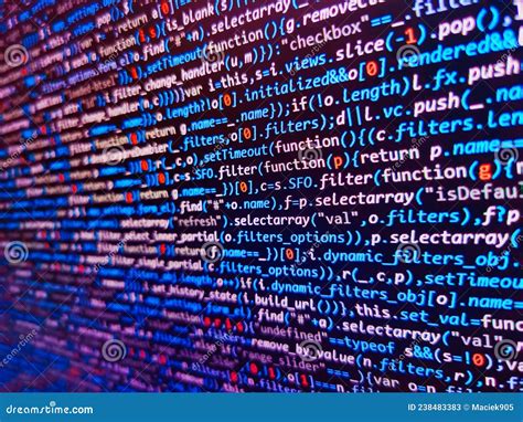 lines of html code visible coding programmer abstract background software developer