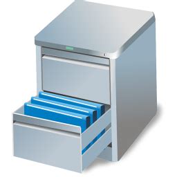 Filing Cabinet Icon 13689 Free Icons Library