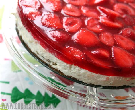 Creamy Strawberry Jello Pie Our Best Bites