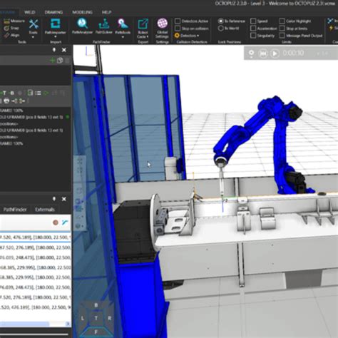 OCTOPUZ Offline Robot Programming Software