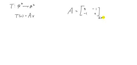 solved define the linear transformation t r n →r m by t v a v find the dimensions of r m and