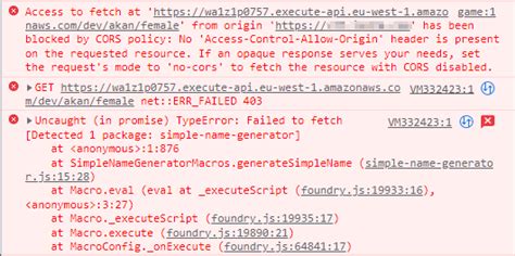 typeerror failed to fetch access to fetch has been blocked by cors policy · issue 7
