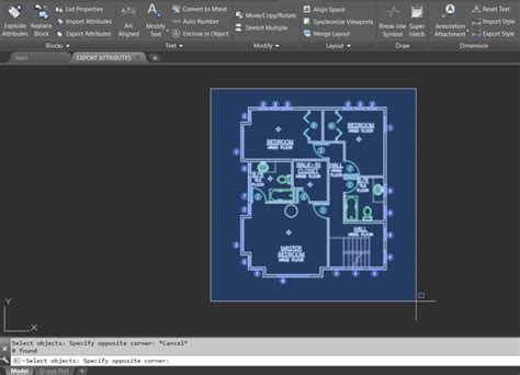 Quickly Change And Modify AutoCAD Block Attributes With Export And