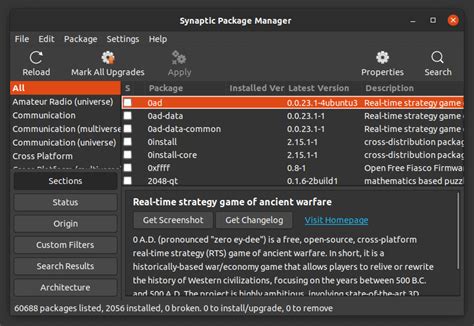 Synaptic Package Manager How To Install And Use It On Ubuntu