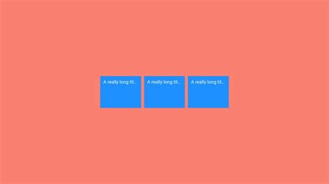 flexbox and text overflow ellipsis