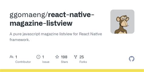 react native magazine listview reactscript