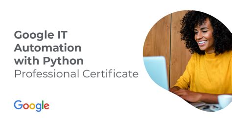 Announcing Google IT Automation With Python Professional Certificate