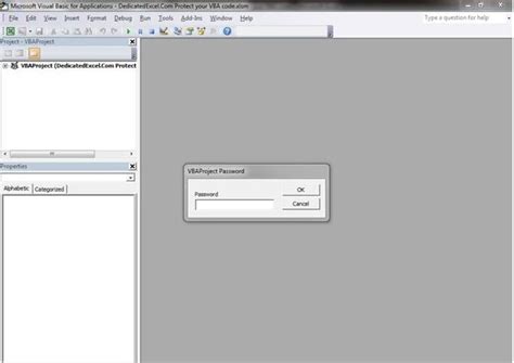 How To Protect Your VBA Code Dedicated Excel