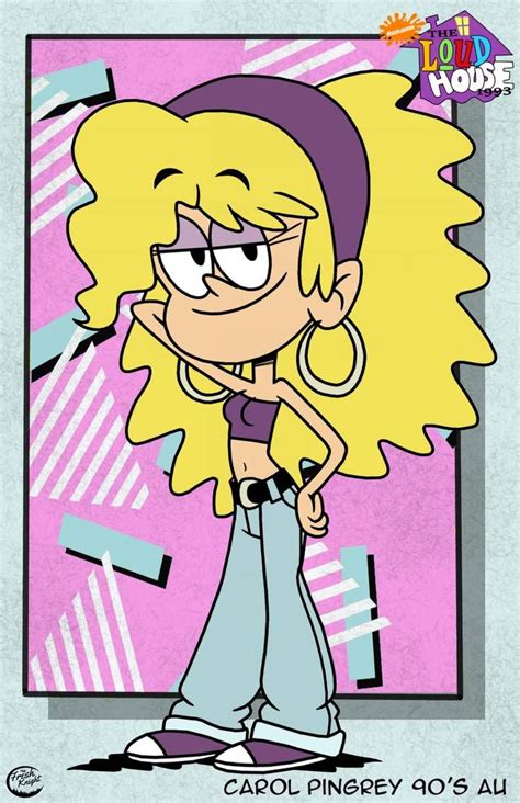 Carol Pingrey 90s Au By Thefreshknight On Deviantart Nickelodeon Cartoons Cartoons Comics Loud