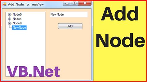 Vbnet Add Node To Treeview C Javaphp Programming Source Code