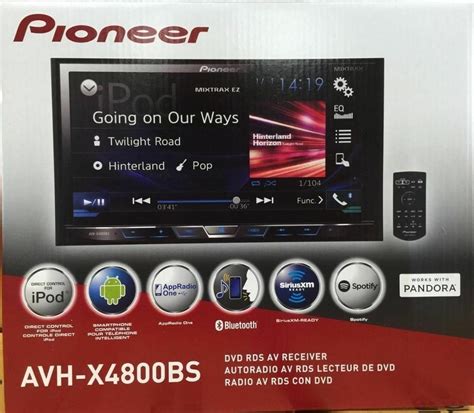 Pioneer AVH X4800BS Bluetooth CD DVD IPhone Android Pandora Spotify USB