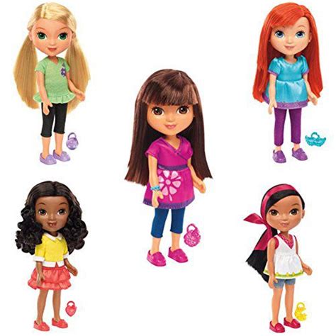 Dora The Explorer And Friends Bundle Dora Alana Emma Kate Naiya