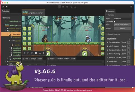 phaser editor 2d html5 game ide